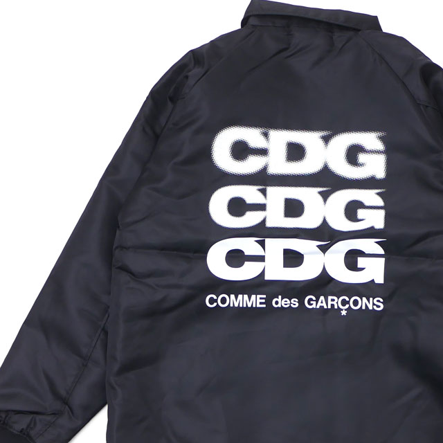 シーディージー CDG コムデギャルソン COMME des GARCONS BOA COACH JACKET ジャケット BLACK 新品 225000391051 OUTER