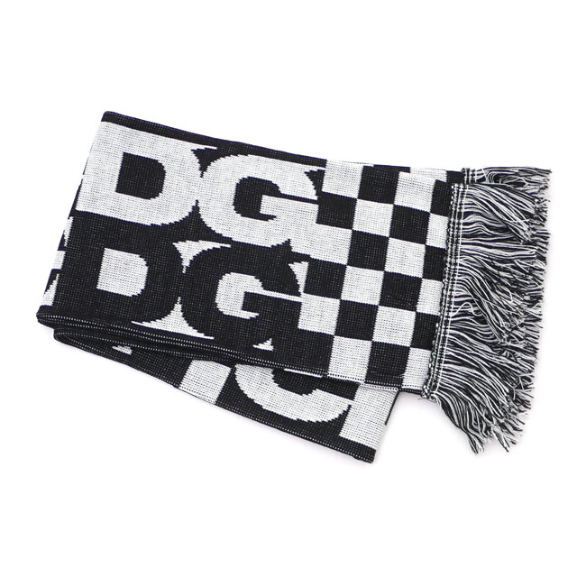 (新品)CDG(シーディージー) KNIT STOLE (ストール)(マフラー) BLACKxWHITE 281-000178-011x【新品】(グッズ)