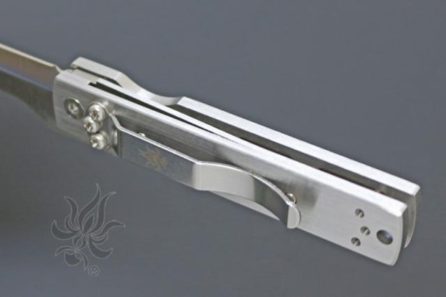 兼常作 KB-562 短冊刀 フォールディングナイフ ステンレスハンドル