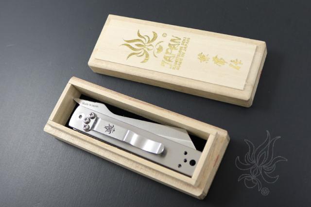 兼常作 KB-562 短冊刀 フォールディングナイフ ステンレスハンドル