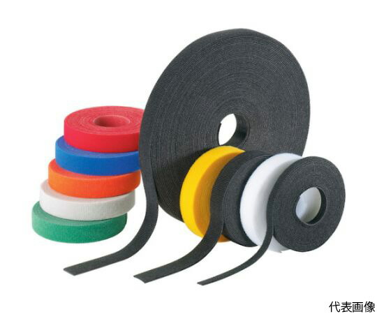 パンドウイットコーポレーション タックタイ　ロールタイプ　黄 HLS-75R4 1巻