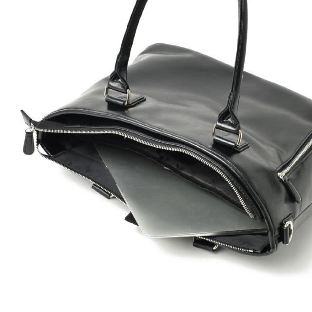 メンズ トートバッグ PU レザー ビジネス トートバッグ ビジネスバッグ