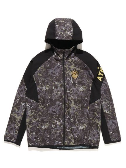 アスレタ ATHLETA FCA ストレッチトレーニングジャケットBLK　MIX ウォームアップジャケット・パンツ