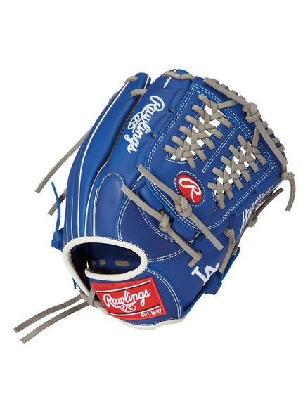 ローリングス Rawlings ジュニア軟式 HYPER TECH MLB TEAM(ハイパーテックエムエルビーチーム)N6L1 - ロサンゼルス・ドジャース 軟式グラブ