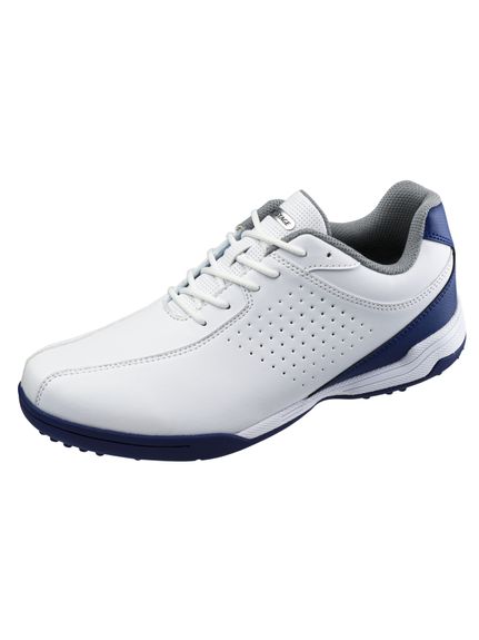 ツアーステージ TOURSTAGE ２３　ツアーステージ　フィットトレッド　ホワイト／ブルー スパイクレス