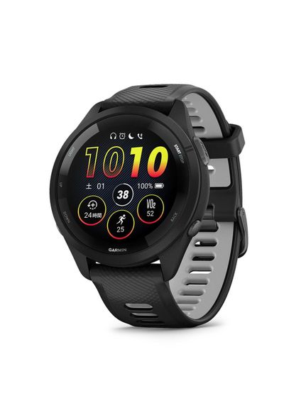 ガーミン Garmin FORERUNNER 265 MUSIC WIFI GPS JPN BLACK スポーツ