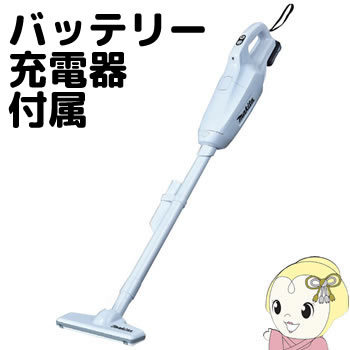 在庫限り　CL107FDSHW マキタ コードレス掃除機 紙パック式 充電式スティッククリーナー 軽い 軽量 ホワイト 車載 車用に