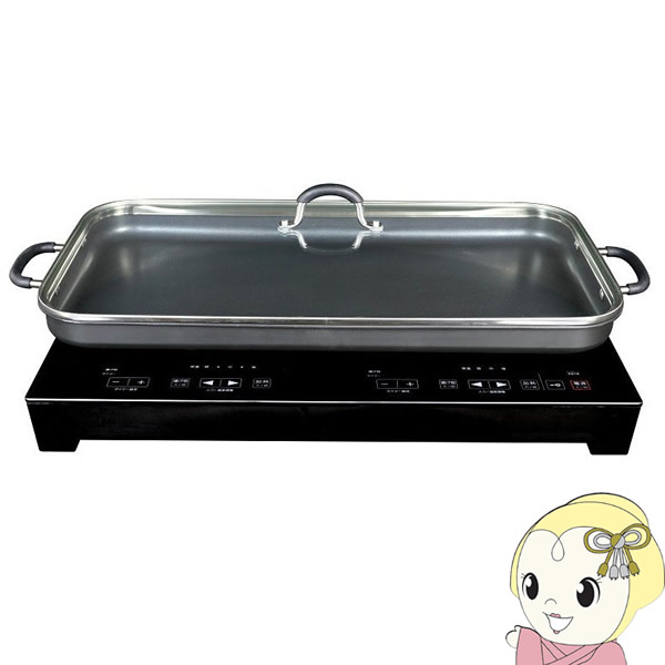 SKJ エスケイジャパン 2口 IHクッキングヒーター 専用プレート付 SKJ-YA142HP