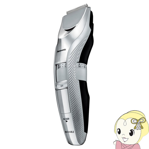 パナソニック 充電式 ヘアーカッター シルバー ER-GC75-S