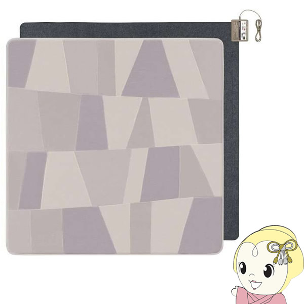 [予約]パナソニック　ホットカーペット 着せ替えカーペット セットタイプ 2畳相当 グレー DC-2NKC2-H