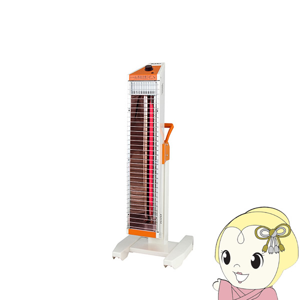 スイデン 遠赤外線ヒーター ヒートスポット シングルタイプ 遠赤外線輻射式 スタンドタイプ 100V