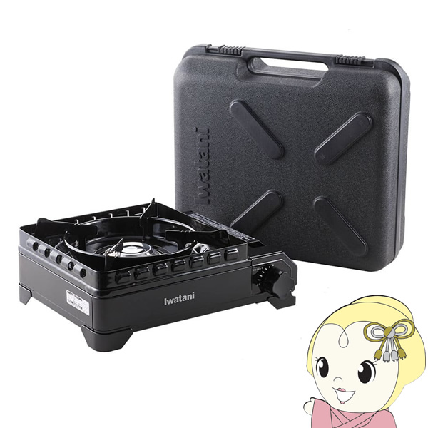 イワタニ 岩谷 カセットガス アウトドアガスコンロ カセットフー タフまる ブラック CB-ODX-1-BK キャンプ バーベキュー