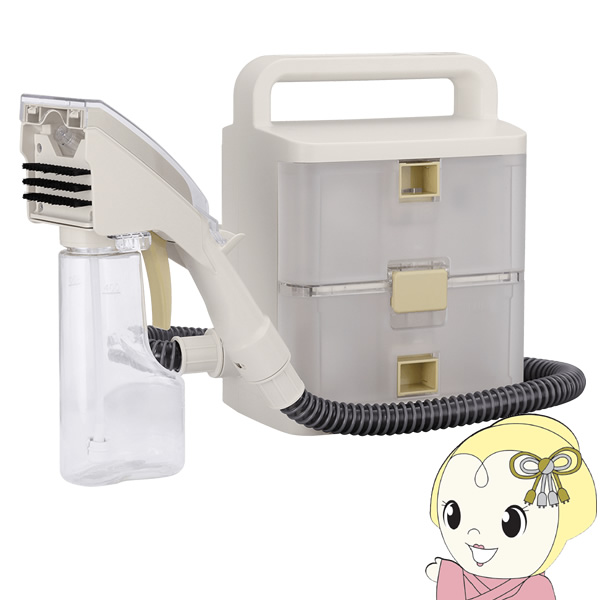 リンサークリーナー アイリスオーヤマ コードレスタイプ 交換バッテリー式 RNS-B400D 掃除機 軽量 カーペットクリーナー 水洗い