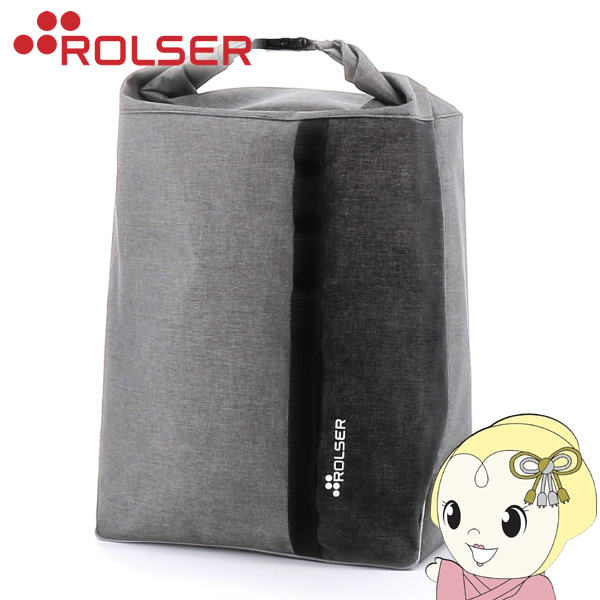 ROLSER  ロルサー NS ROLL TOP BAG ロールトップバッグ ツイードGY グレー RS-11RT