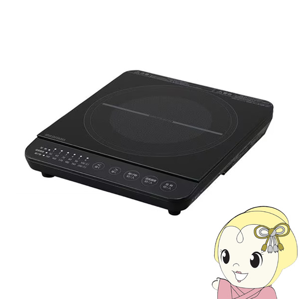 IHコンロ 1400W アイリスオーヤマ IRIS OHYAMA ブラック IHK-T391-B