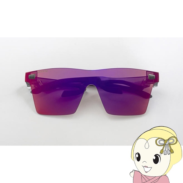 [予約]スポーツサングラス ZYGOSPEC ジゴスペック AirFly エアフライ AF-501 C-4 Clear Gray / Purple Mirror Lens