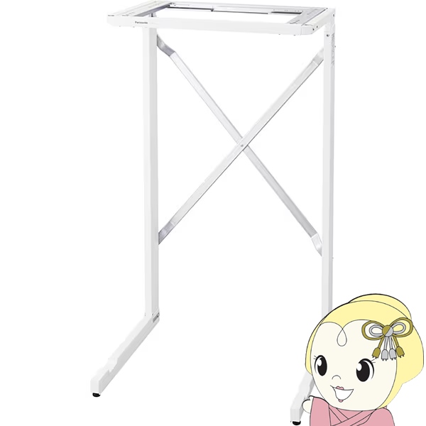 在庫あり　全自動洗濯機専用 衣類乾燥機ユニット台 パナソニック 床置きタイプ ホワイト N-UF51-W