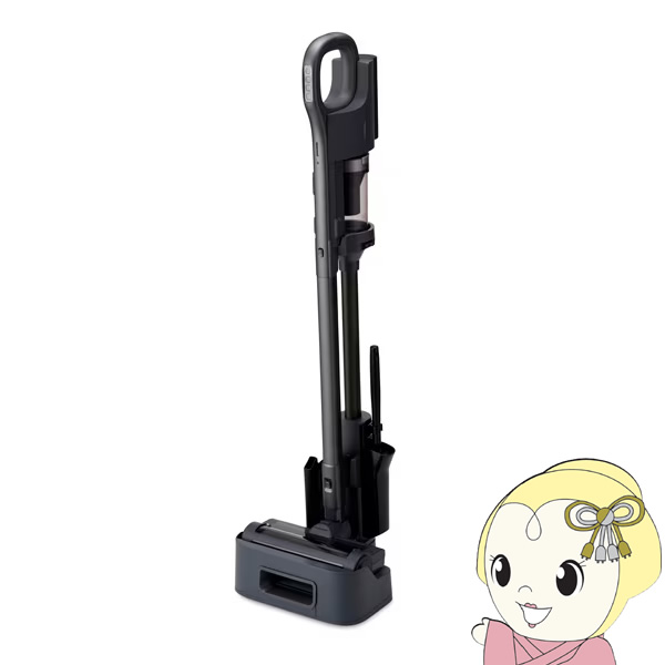 充電式サイクロンスティッククリーナー アイリスオーヤマ daspo 掃除機 グレー SCD-190P-H