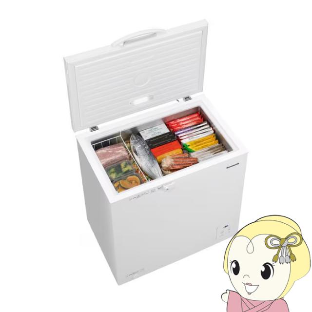 [予約 約1週間以降]冷凍庫【標準設置費込】Panasonic パナソニック 199L 上開き NR-FC20M1-W　ぎおん