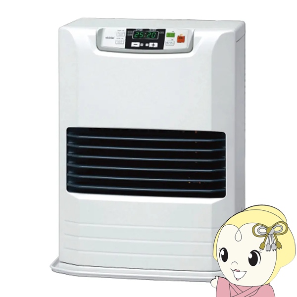 FF式石油ストーブ トヨトミ FF-3624T-W ホワイト 石油ファンヒーター 木造10畳/鉄筋15畳 カートリッジタンク式 温風タイプ