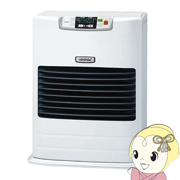 FF式石油ストーブ トヨトミ FF-5524-W ホワイト 石油ファンヒーター 木造15畳/鉄筋23畳 タンク別置きタイプ 温風タイプ