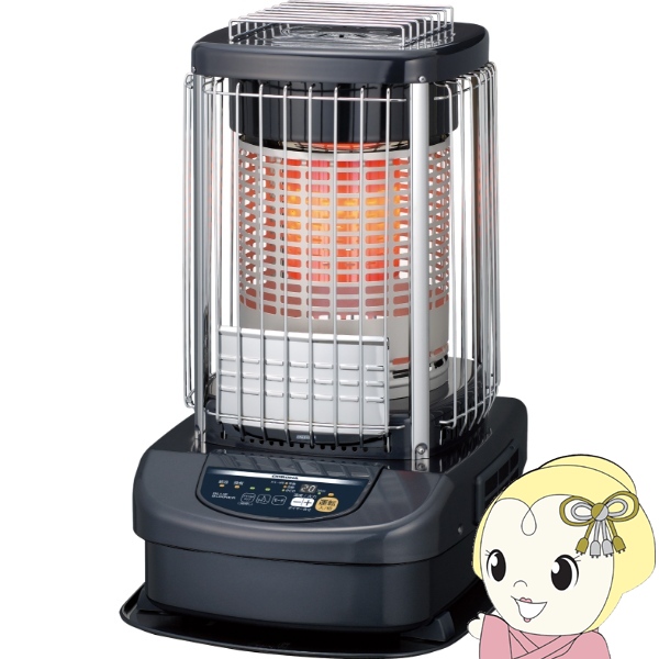 コロナ 対流式石油ストーブ ブルーバーナ GH-G19NS-A 木造48畳 コンクリート66畳 ブルーメタリック 自然対流（天板が熱くなります）