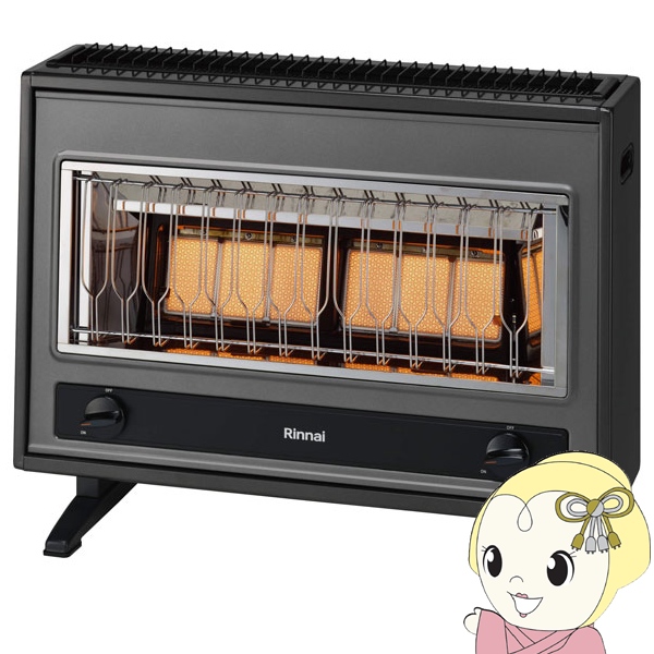 在庫あり　ガスストーブ リンナイ 都市ガス用 12A13A用 R-1220CMS3-D-13 R-1220CMSIII（D） 木造17畳/鉄筋23畳まで