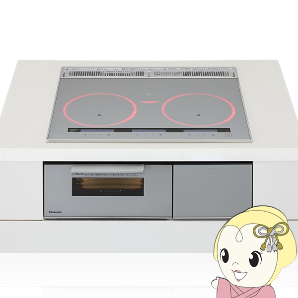 ビルトインIHクッキングヒーター Panasonic パナソニック KZ-B1T6S Bシリーズ 幅60cm 3口IH 鉄・ステンレス対応 シルバー