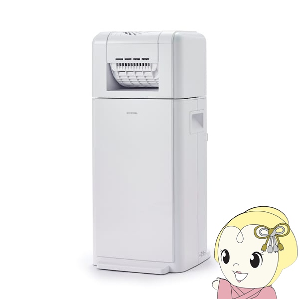アイリスオーヤマ サーキュレーター衣類乾燥除湿機 除湿能力8.0L/日  デシカント式 ホワイト IJDC-N80-W