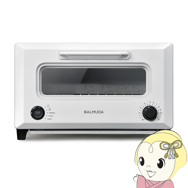 在庫あり　オーブントースター BALMUDA バルミューダ ReBaker リベイカー ホワイト KTT01JP-WH