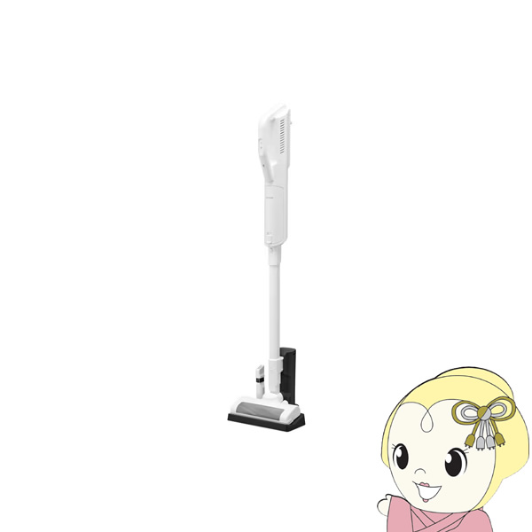 スティッククリーナー アイリスオーヤマ 充電式 紙パック 2WAYタイプ 掃除機 ホワイト SBD-77P-W