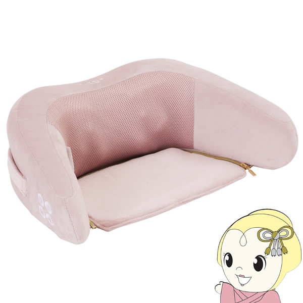 在庫あり　マッサージ器 ホールドマッサージャー アルインコ コツリラ マッサージ機 座椅子型 骨盤 温感 振動 もみ ピンク MCR8522