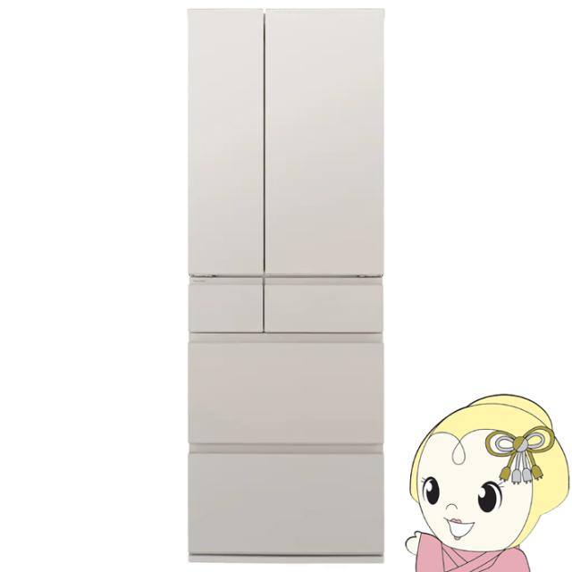 在庫限り　冷凍冷蔵庫 【標準設置費込】 パナソニック 490L 6ドア フレンチドア(観音開き) NR-F49EY2-C マットライトベージュ 自動製氷 真ん中冷凍室　ぎおん