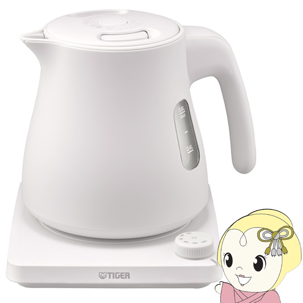 電気ケトル Tiger タイガー魔法瓶 0.8L グレイッシュホワイト QUICK＆SAFE＋ PTV-A080-WGの通販はau PAY マーケット - ぎおん | au PAY マーケット ...