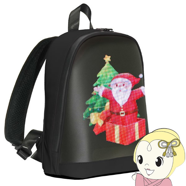 リュック スマートLEDバックパック ブラック おしゃれ かわいい SB-T7-BK