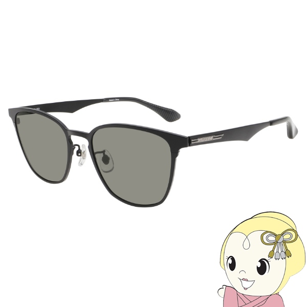 在庫あり　偏光サングラス ウェリントン AVIREX AXS-303 COL1 マットブラック・ライトガンメタル ライトグリーンスモーク偏光 紫外線 メンズ レディース