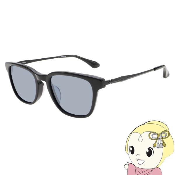 在庫あり　偏光サングラス ウェリントン AVIREX AXS-305 COL1 ブラック・セミマットブラック ブルースモーク偏光 紫外線対策 ドライブ 運転 メンズ レディース