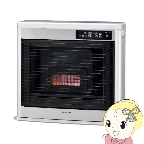 [予約]コロナ FF式輻射大型石油ストーブ FF-IR6825-W フィルネオ シャンパンホワイト 木造18畳 コンクリート28畳