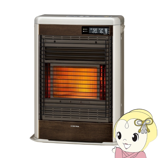 [予約]コロナ FF式輻射大型石油ストーブ FF-SG5625M-TG スペースネオミニ グランドブラウン 木造15畳 コンクリート23畳