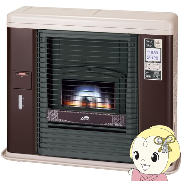【メーカー直送】 石油ストーブ FF式 ふく射 ゼータス イング 床暖房内蔵 UFH-703SX E BR 長府製作所 サンポット スコッチブラウン