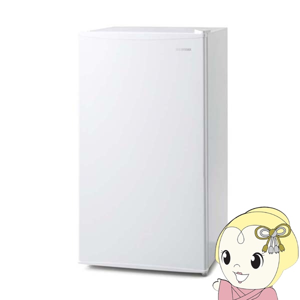 冷蔵庫 アイリスオーヤマ 小型冷蔵庫 93L 右開き 1ドア 幅47.2cm ホワイト IRJD-9B-W セカンド冷蔵庫 一人暮らし 新生活
