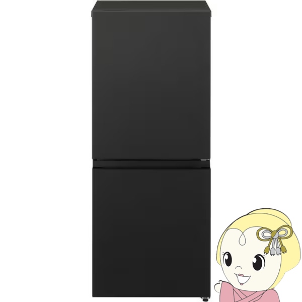 [予約 約1-2週間以降]冷蔵庫 パナソニック Panasonic 156L 幅49.7cm 右開き 2ドア 静音 省エネ 一人暮らし 二人暮らし マットブラック NR-B16C3-K
