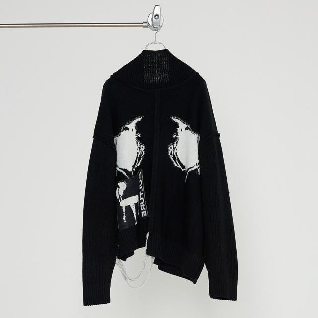 HOODIE POWER DRUKQS GLITCH EMB BS249203 ブランド BODYSONG. ボディソング パーカー レディース メンズ ユニセックス フルジップ フーディ フーディー 刺繍 スワロフスキー かわいい 可愛い 無地 ブラック 黒 送料無料 HOODIE POWER DRUKQS GLITCH EMB BS249203 ブランド BODYSONG. ボディ