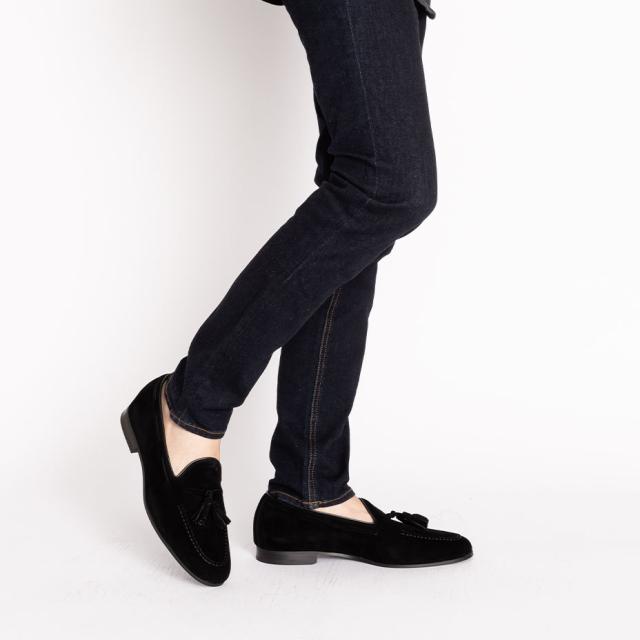 42ND ROYAL HIGHLAND transfer ローファー タッセル ベルジャン