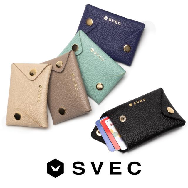 SVEC マルチ フラグメントケース ユニセックス 牛本革 レザー 日本製 ミニ財布 海外旅行 名刺入 定期 交通系 キーケース 通勤 コード収納の通販はau PAY マーケット - 靴の ...