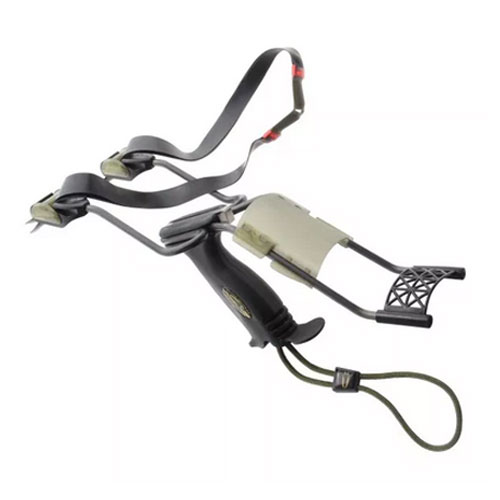 スリングショット　ファルコンX　パチンコ　鳥獣被害対策　平ゴム　丸ゴム　折りたたみ可能