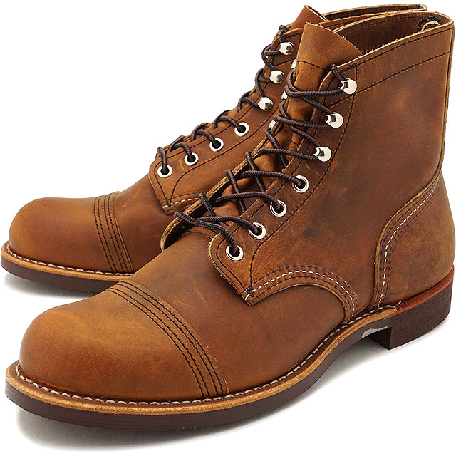 レッドウィング REDWING ブーツ アイアンレンジャー [8085] IRON RANGER メンズ・レディース ユニセックス 靴 Dワイズ ワークブーツ red wing カッパー・ラフアンドタフ 正規取扱店