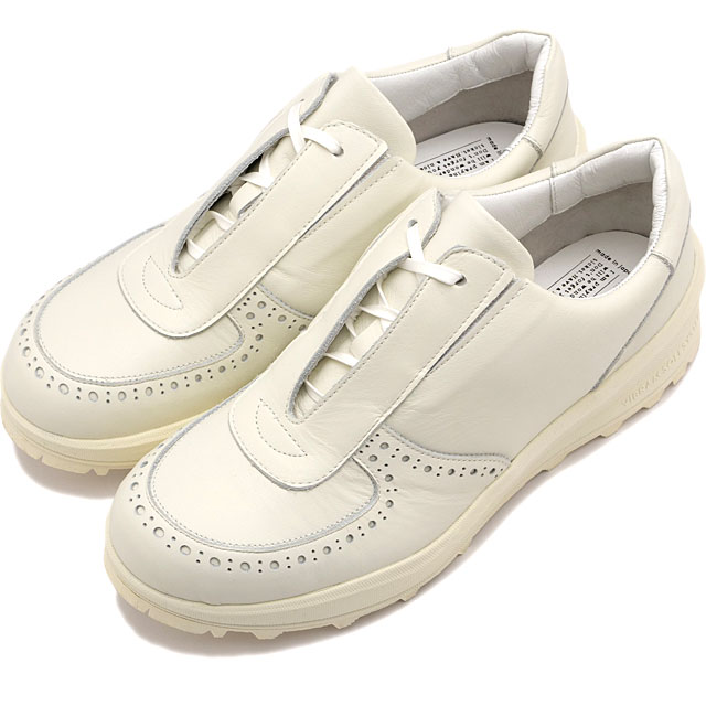 ショセ トラベルシューズ TRAVEL SHOES by chausser トラベル シューズ バイ ショセ アクティブ レザースニーカー [TRA-024 SS25] Active Leather sneakers レディース 靴 日本製 生活防水 ビブラムソール ホワイト WH 正規取扱店