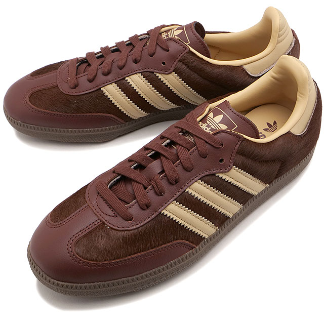アディダス オリジナルス adidas Originals スニーカー サンバOG [KJ8902 FW25] SAMBA OG メンズ・レディース 靴 シューズ フォックスブラウン/サンドベージュ/ガム5 正規取扱店