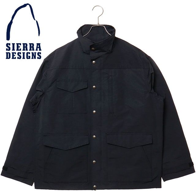 シエラデザインズ SIERRA DESIGNS ライト パナミント ジャケット [631011 FW25] LIGHT PANAMINT JACKET メンズ アウター ブルゾン 60/40クロス Black 正規取扱店